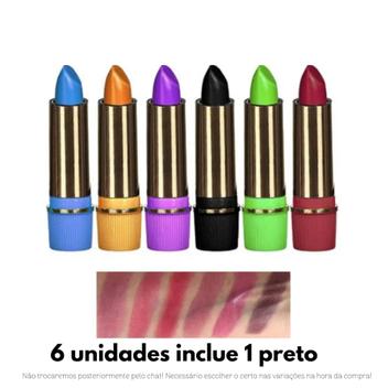 Kit Batom Mágico 24 horas Longa Duração + MIMO Pode usar como Blush ...