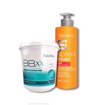 Kit Bbxx Beauty Balm Free + Speed Impact NatuMaxx 1kg - Kit de ...