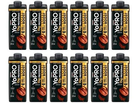 Kit Bebida Láctea UHT com 15g de Proteínas Danone - YoPRO Energy Boost ...