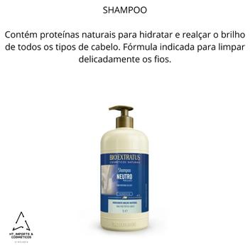 Kit bio extratus neutro 1 kg - 2 produtos - Kit de Tratamento para ...