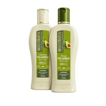 Kit Bio Extratus Pós Quimica 250ml Sh+Cond - Kit de Tratamento para ...