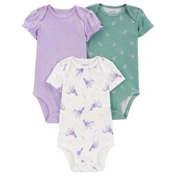 Kit Body Bebês 3 peças Carters Just one You Baby Meninas - Gerber ...