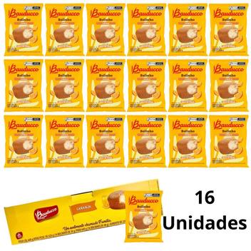 Kit Bolo Bolinho Bauducco Sabor Laranja Ou Duplo Chocolate Caixa ...