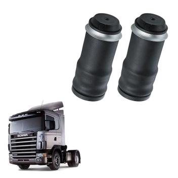 Kit Bolsa Ar Cabine Scania Streamline 2015 2016 2017 Trasei. - Suspentech - Bolsa Suspensão a Ar ...