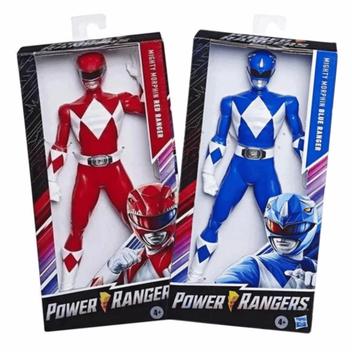 Kit Boneco Power Ranger Olympus Azul e Vermelho Hasbro - Bonecos ...