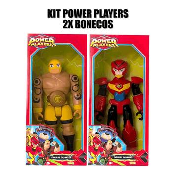 Kit Bonecos Power Players Articulados Masko Axel 25cm Sunny - Sunny ...