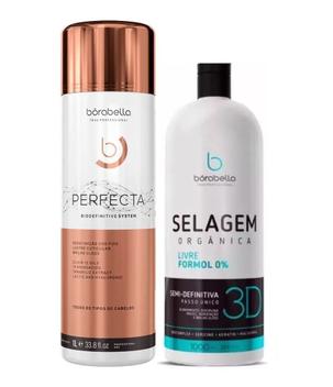 Kit Borabella Perfecta Progressiva 1L + Selagem 3D 1L - Progressiva ...