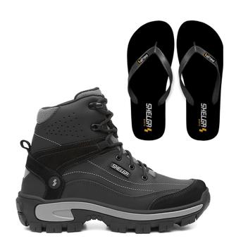 Kit bota + Chinelo basic original Shelga Boots - Calçados Masculinos ...