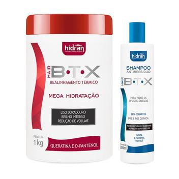Kit Botox Capilar Hair B.T.X - Realinhamento Capilar - Hidran ...