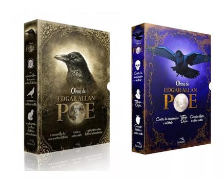 Kit Box Obras de Edgar Allan Poe Volume 1 & Box Obras de Edgar Allan ...