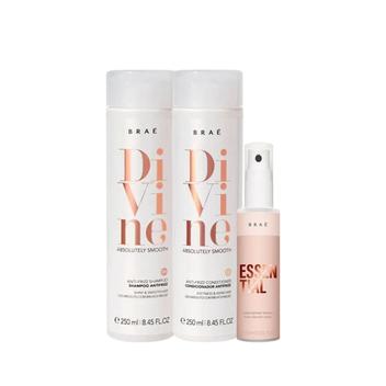 Kit Braé Divine Essential Trio Diário (3 Produtos) - BRAE - Kit de Tratamento para Cabelos ...