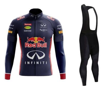 Kit Bretelle Camisa Red Bull Manga Longa Dryfit Ciclismo - Decole ...