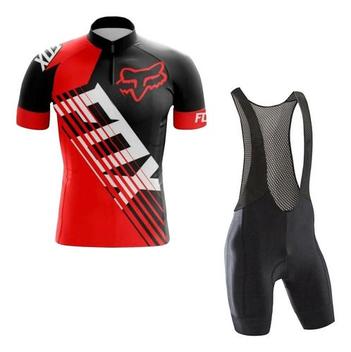 Kit Bretelle Curto Forro Gel Camisa Fox Confortável Pro Mtb - Decole ...