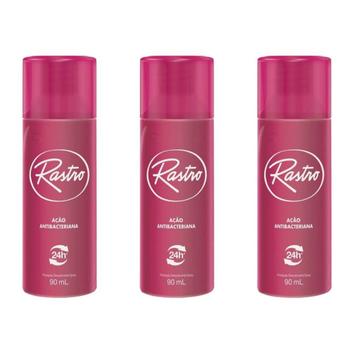 Kit C/03 Rastro Desodorante Spray 90g - Desodorante - Magazine Luiza