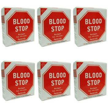 Kit C/06 Blood Stop Curativo AntissÉPtico C/500 - Curativo - Magazine Luiza