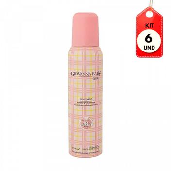 Kit C/06 Giovanna Baby Rosa Desodorante Aerosol 150ml - Desodorante ...