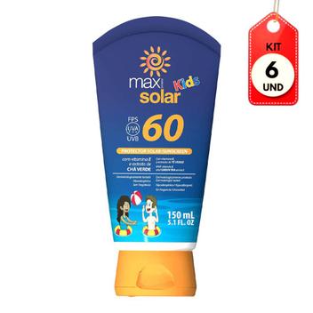 Kit C/06 Max Kids Protetor Solar Fps60 150ml - Protetor Solar ...
