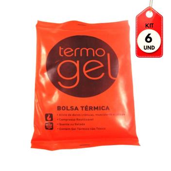 Kit C/06 Termogel Bolsa de Gel 700ml - Compressa e Bolsa Térmica ...