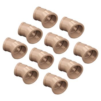 Kit c/10 Joelho 45º Soldável 50mm - Akato - Cotovelo / Joelho ...