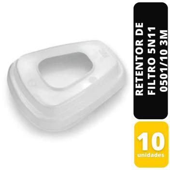 Kit C/ 10 Retentor de Filtro 5N11 0501/10 3M - EPI - Magazine Luiza