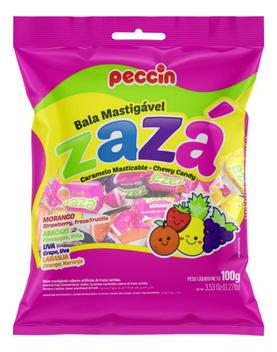 Kit c/ 12 Bala Zaza frutas sortidas 100g - Balas - Magazine Luiza