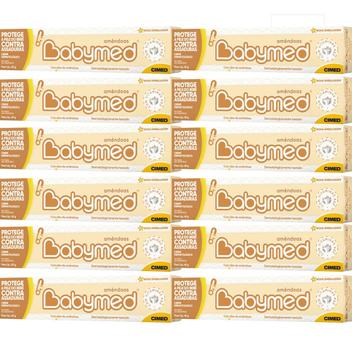 Kit C/12 Creme Preventivo de Assaduras Babymed Amêndoas 40g - Cimed ...