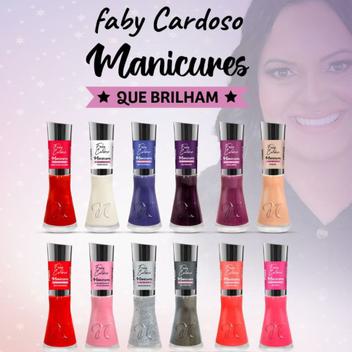 Kit C/12 Esmalte Nati Coleção Faby Cardoso Manicures - Esmalte ...