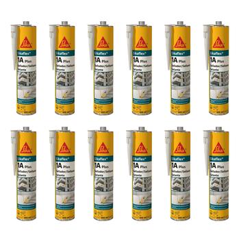 Kit c/ 12 Selante Sikaflex 1a Plus Branco Cartucho 300ml - Sika ...