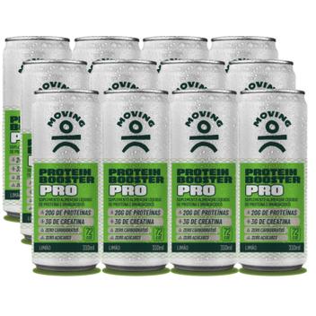 Kit c/ 12und Bebida Protein Booster MOVING Pro Limão 310ml - Produtos ...