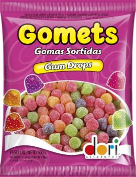 Kit c/ 2 Bala De Goma Gomets Gomas Sortidas Dori 500g - Balas ...