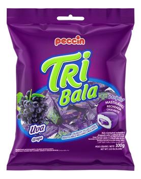 Kit c/ 2 Bala Tribala uva 100g - Balas - Magazine Luiza