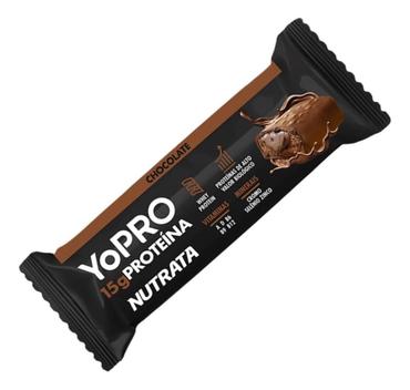Kit c/ 2 Barra De Proteina Nutrata Yopro Sabor Chocolate 55g - Barra de ...
