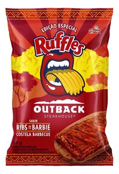 Kit c/ 2 Batata Frita Ondulada Outback Costela Barbecue - Ruffles ...
