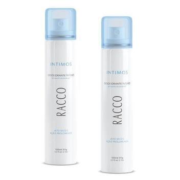 Kit c/ 2 Desodorante Spray Jato Seco Intimo Feminino Racco 100ml ...