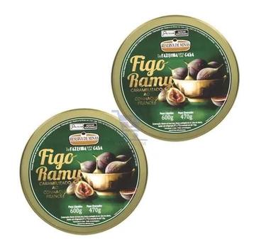 Kit C/2 Figo Ramy Caramelizado ao Conhaque Francês Reserva de Minas ...