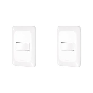 Kit C/2 - Pial Conjunto Pop 4X2 1S+1P Lgx102 - Pial legrand - Módulo de ...