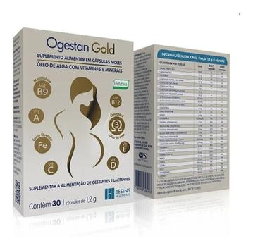 Kit c/ 2 Polivitaminico Ogestan Gold para Gestantes e - Besins ...