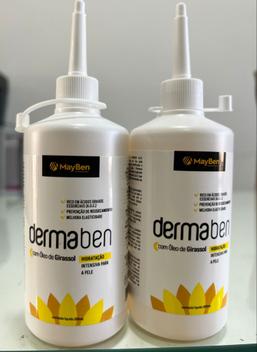 kit c/ 2 unidades oleo de girasol dermaben 200ml - Óleo Corporal ...
