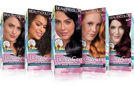 Kit c/ 3 Coloracao Kit Bela E Cor Sem Amonia Tonalizante - Bela&Cor ...