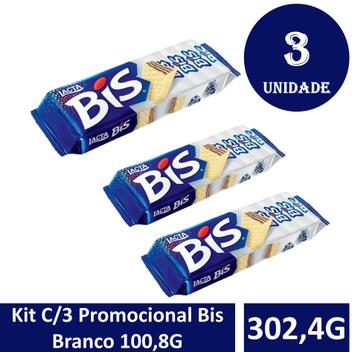 Kit C/3 Promocional Bis Branco 100,8G - Bis - Magazine Luiza