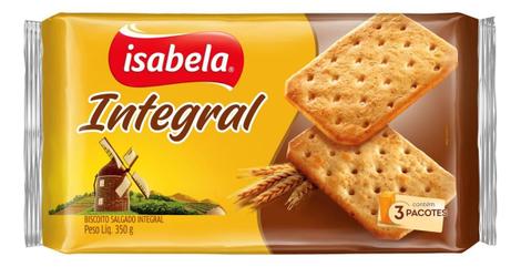 Kit c/ 4 Biscoito Isabela de integral 350g - Biscoito / Bolacha ...