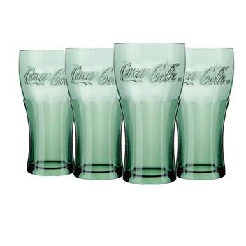 Kit c/4 Copos Coca-cola 470ml Contour Nadir Figueiredo Verde - Copos ...