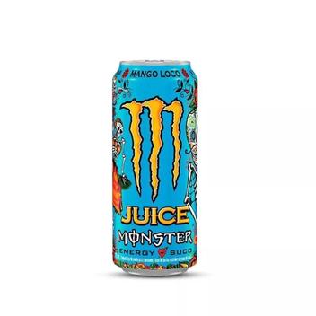 Kit c/ 4 Monster Mango Loco energetico juice lata 473ml - Bebida ...