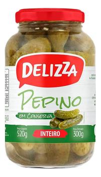 Kit c/ 4 Pepino Delizza Conserva 300g - Pepino em Conserva - Magazine Luiza