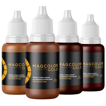 Kit c/4 Pigmentos Mag Color Gold 5ml - Escolha as Cores - Mag Estética - Pigmento para ...