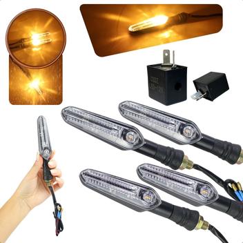 Kit C/4 Pisca Led Seta Xre Honda Cb300 Twister Cg Falcon - other ...
