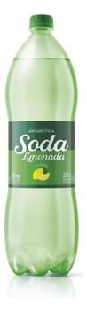Kit c/ 4 Refrigerante Soda Limonada Antarctica 2 Litros - Antártica ...