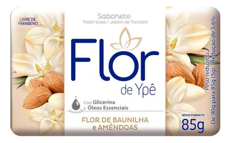 Kit c/ 4 Sabonete barra Flor de Ype Baunilha E Amendoas 85g - Flor De ...