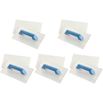 Kit C/5 - Desempenadeira Pvc Roma 14X27 Grafiato Lisa 5 90L - ROMA ...