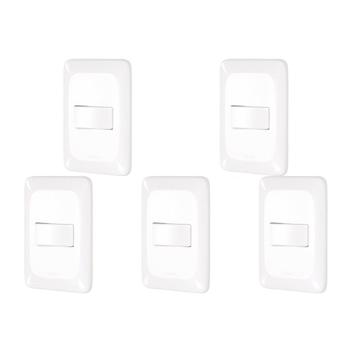 Kit C/5 - Pial Conjunto Pop 4X2 1S+1P Lgx102 - Pial legrand - Módulo de ...
